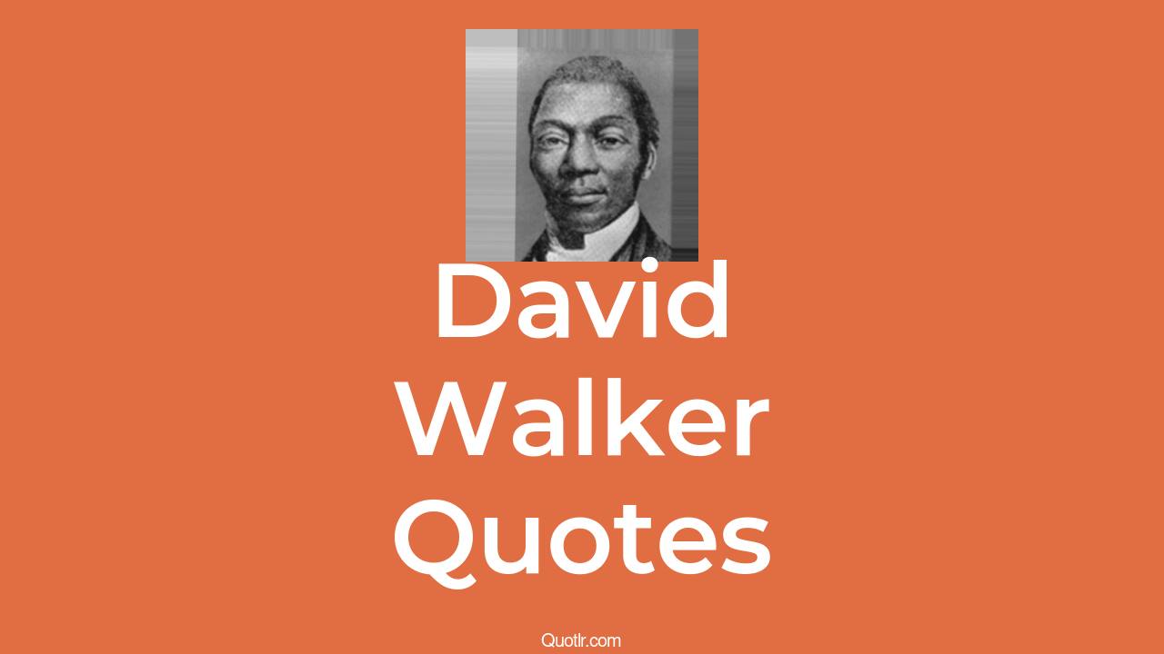 David Walker Quotes
