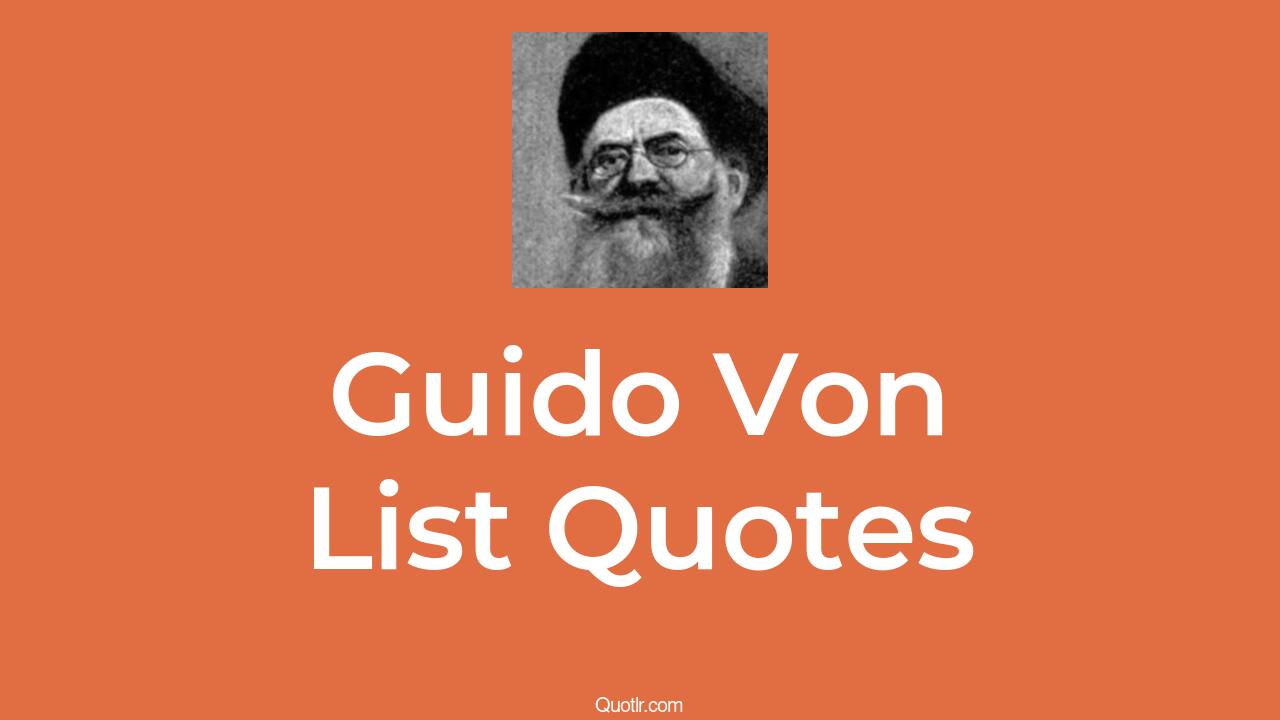 Guido Von List Quotes Clavis Geluidenboekjes Geluidenboek Hoe Vaak