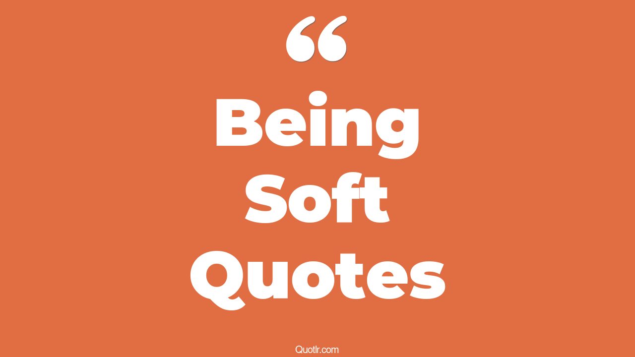 The 452 Being Soft Quotes Page 5 QUOTLR 