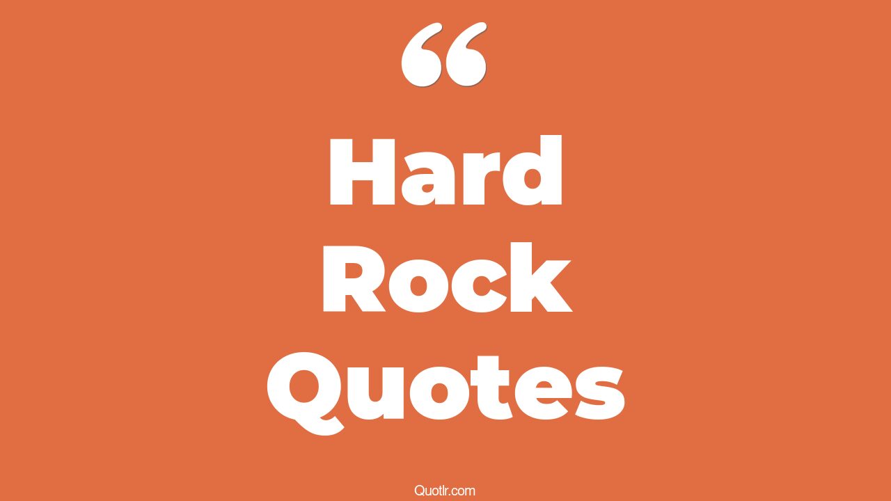 45 Terrific Rock Lee Quotes | between a rock and a hard place, hard ...