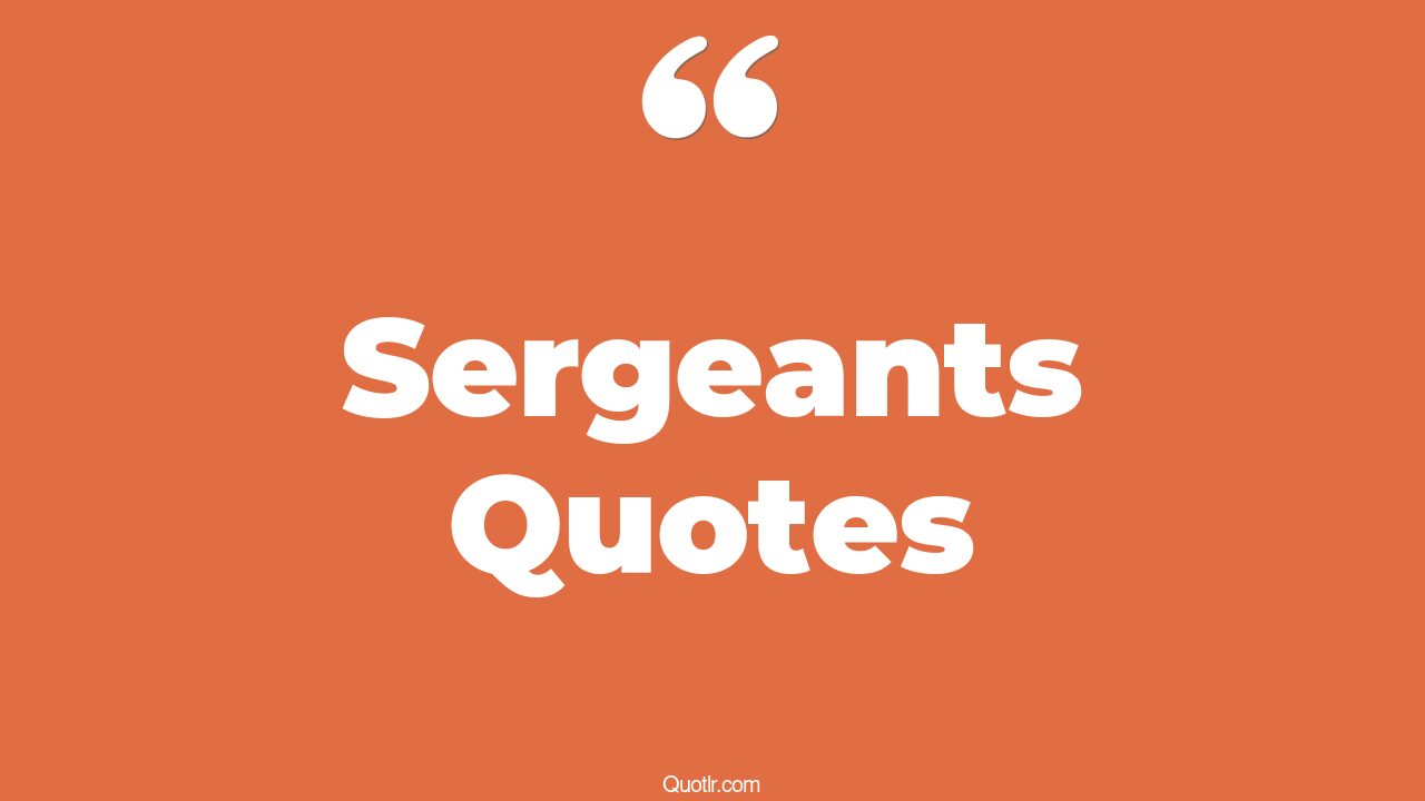 64 Reckoning Sergeants Quotes (drill sergeant, full metal jacket ...